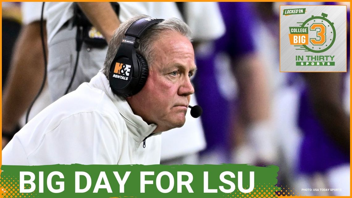 LSU Has A Massive Recruiting Day To Finish The Week | The Big 3 in 30 ...