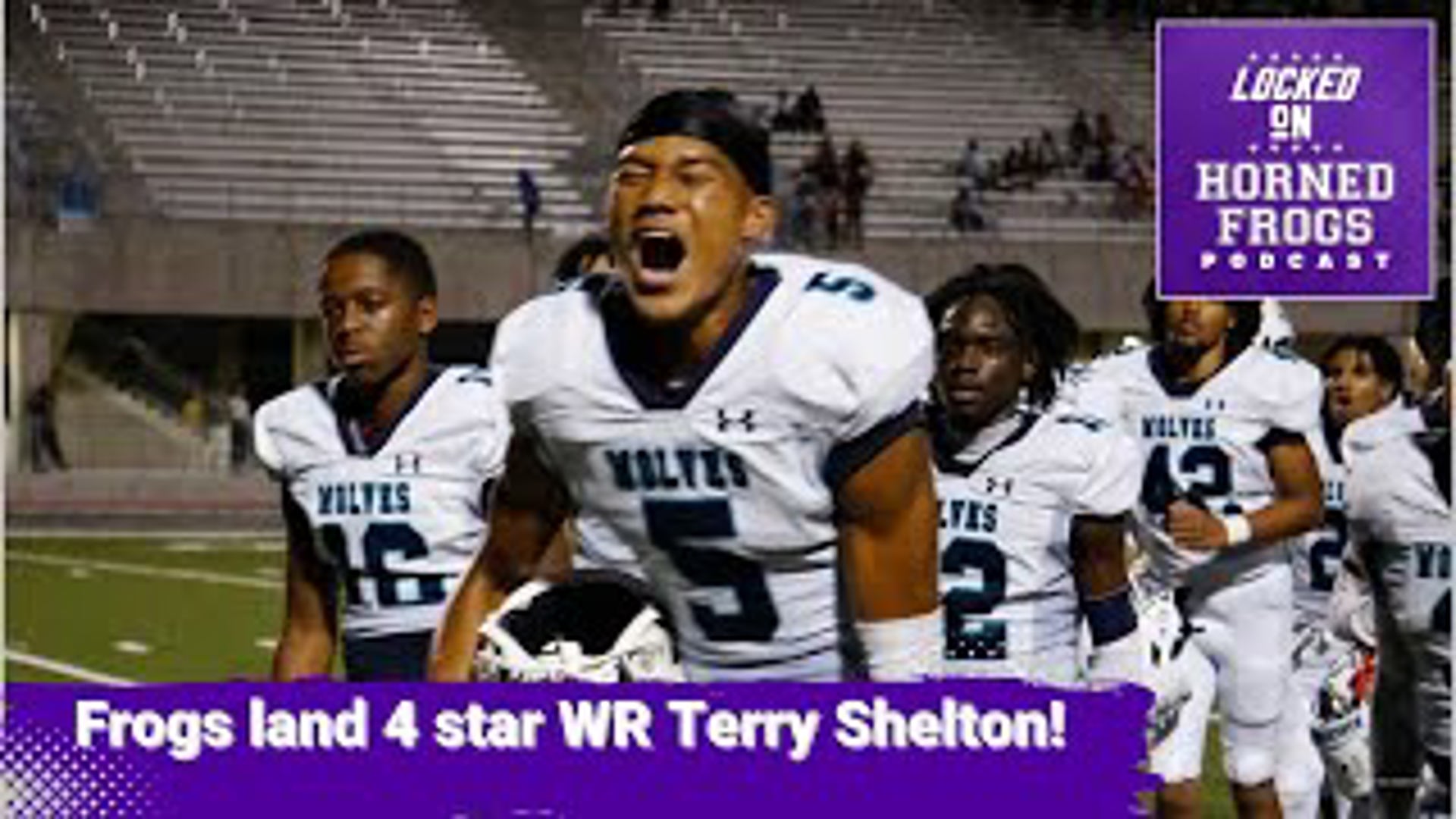 TCU lands 4 star WR Terry Shelton! Frogs ramp up for Arizona this week ...