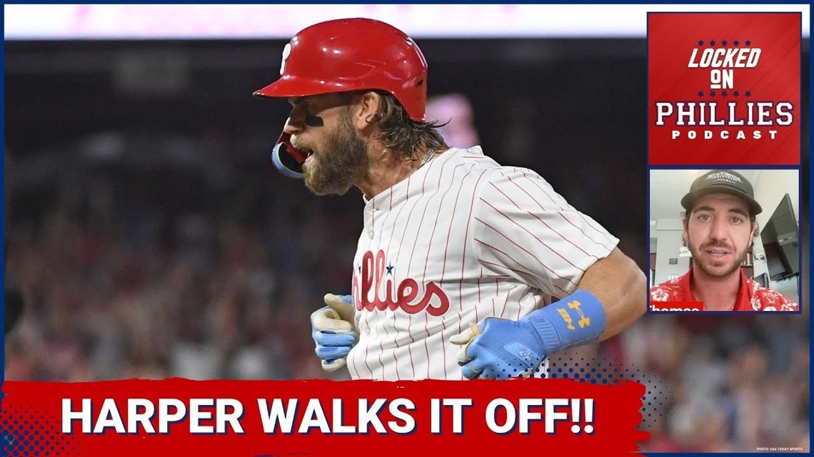 Bryce Harper's Walk Off Leads The Philadelphia Phillies To Win Over The ...