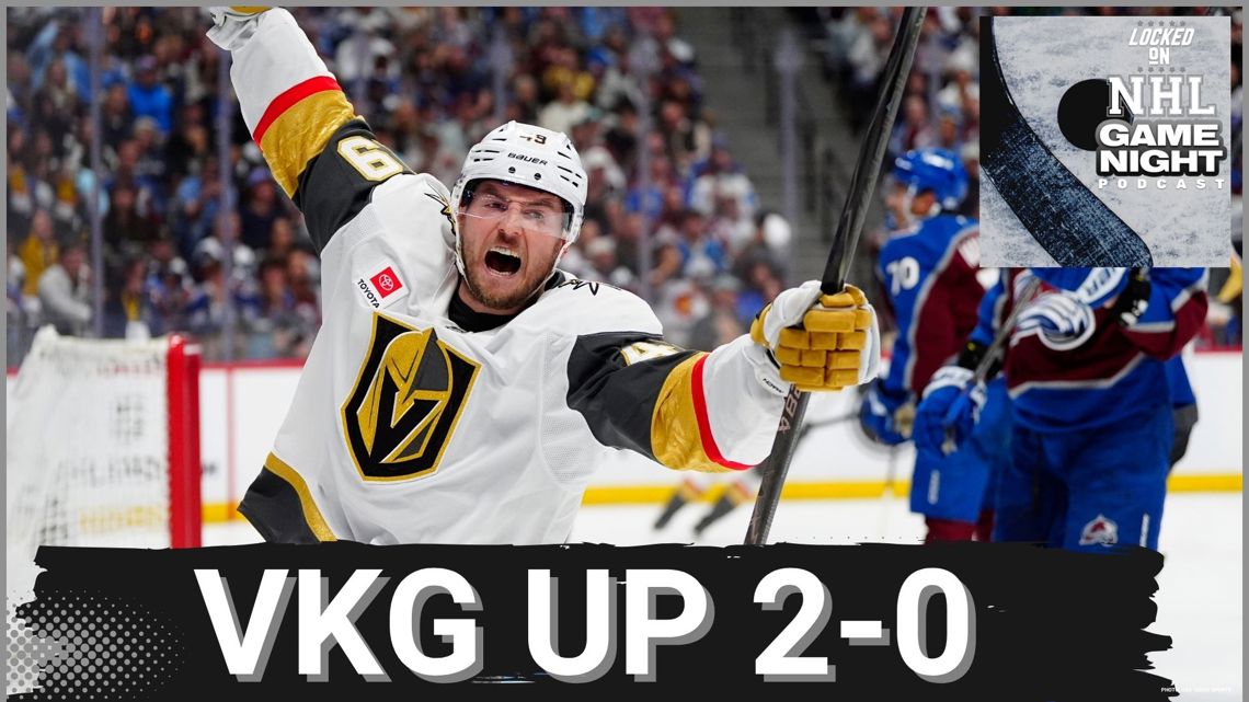 GAME NIGHT: Golden Knights STUN the Avs in Colorado with BIG third ...