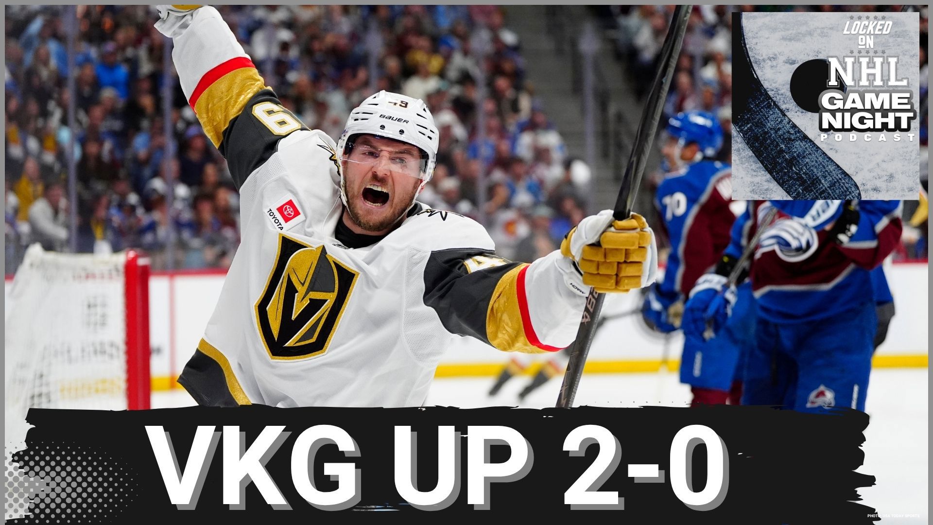 GAME NIGHT: Golden Knights STUN the Avs in Colorado with BIG third ...