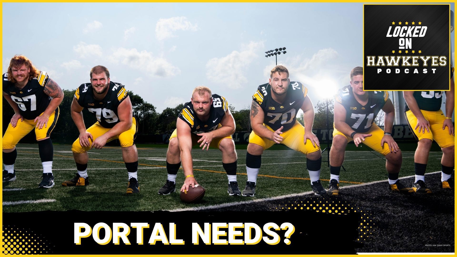 ELITE POTENTIAL: Iowa Hawkeyes Offensive Line to DOMINATE Again ...