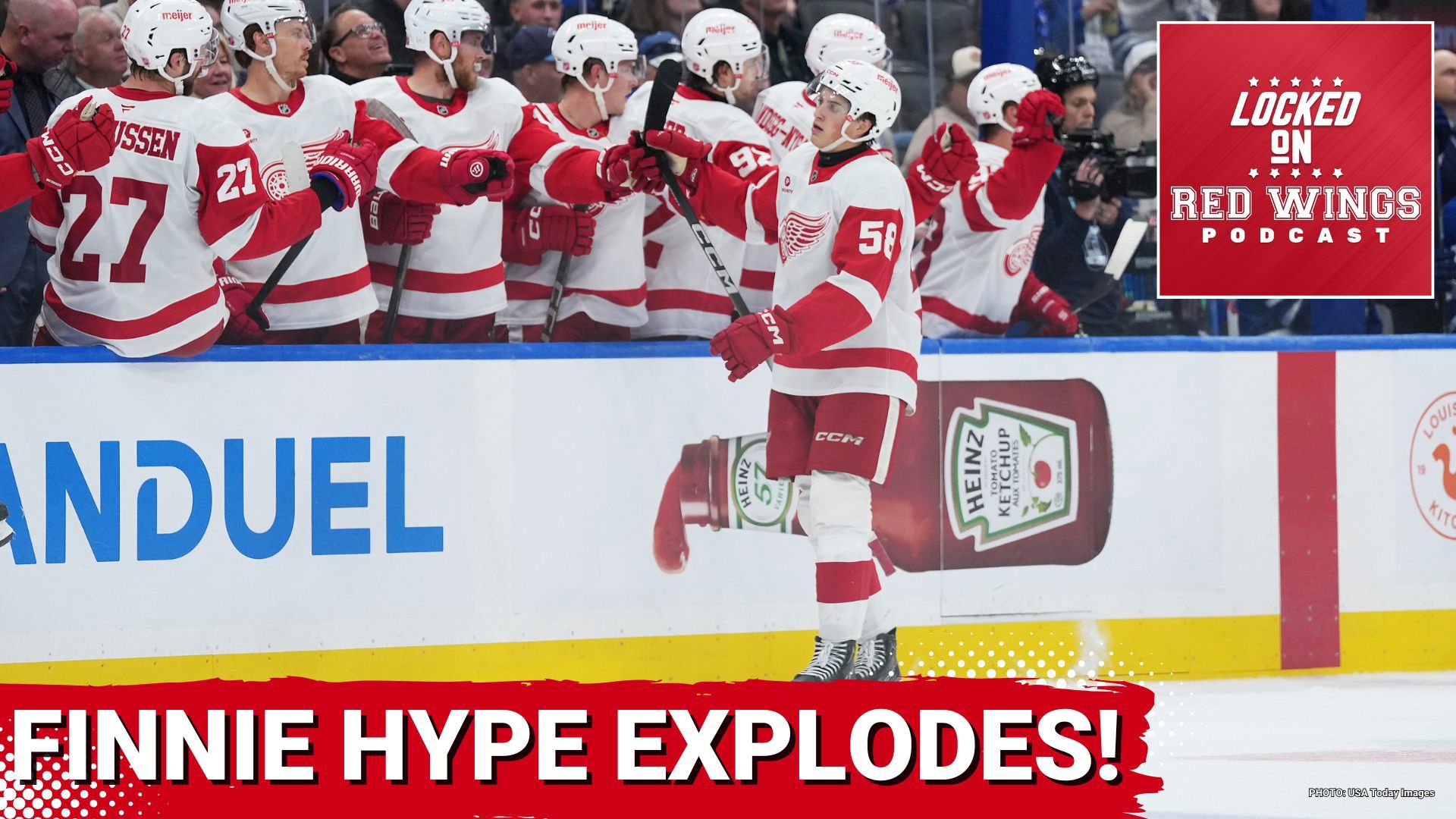 Emmitt Finnie hype explodes in Detroit Red Wings dominating preseason win over the Toronto Maple ...