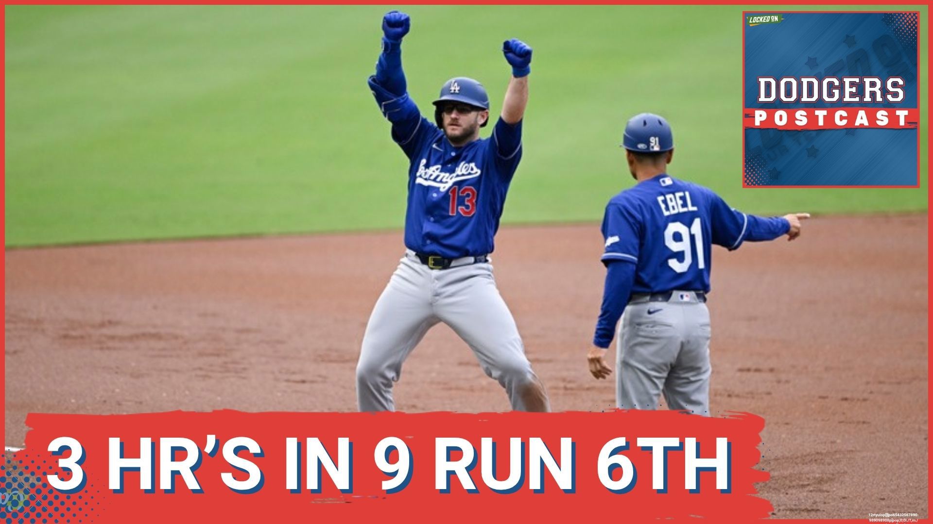 DODGERS POSTCAST: Dodgers drop the hammer on the Fathers with a 9 RUN ...