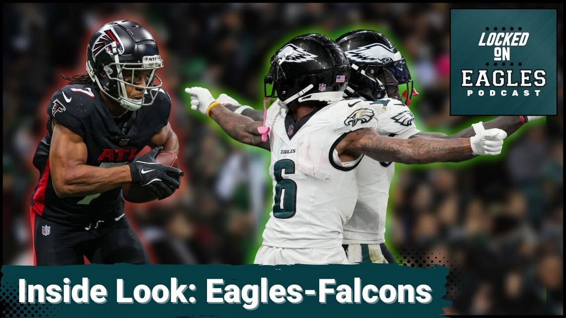 Philadelphia Eagles PRIMETIME Test Vs Atlanta Falcons, Bijan Robinson ...