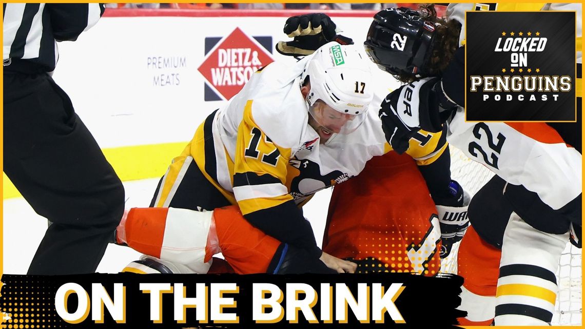 Penguins ON THE BRINK after dropping game three in Philadelphia ...