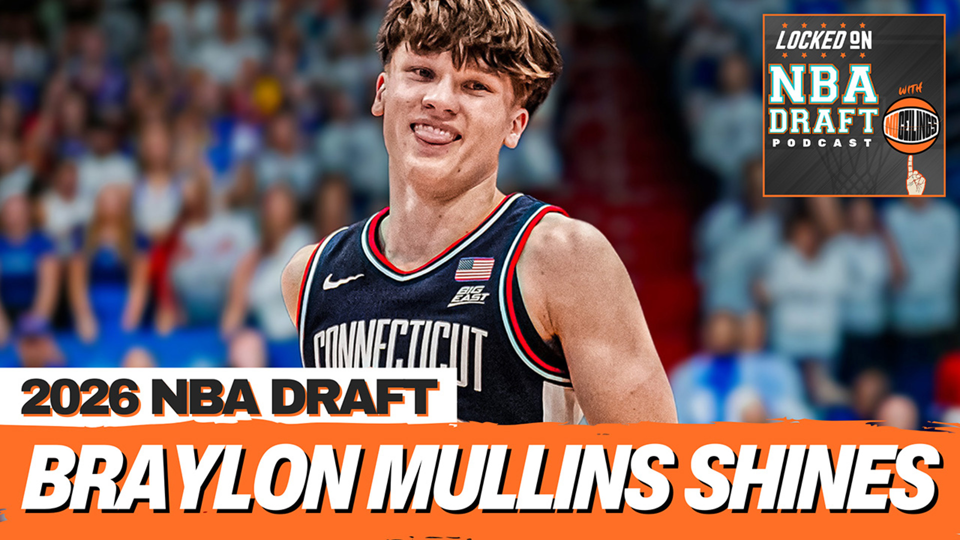 Braylon Mullins SHINES as UConn Takes Down Kansas | 2026 NBA Draft ...