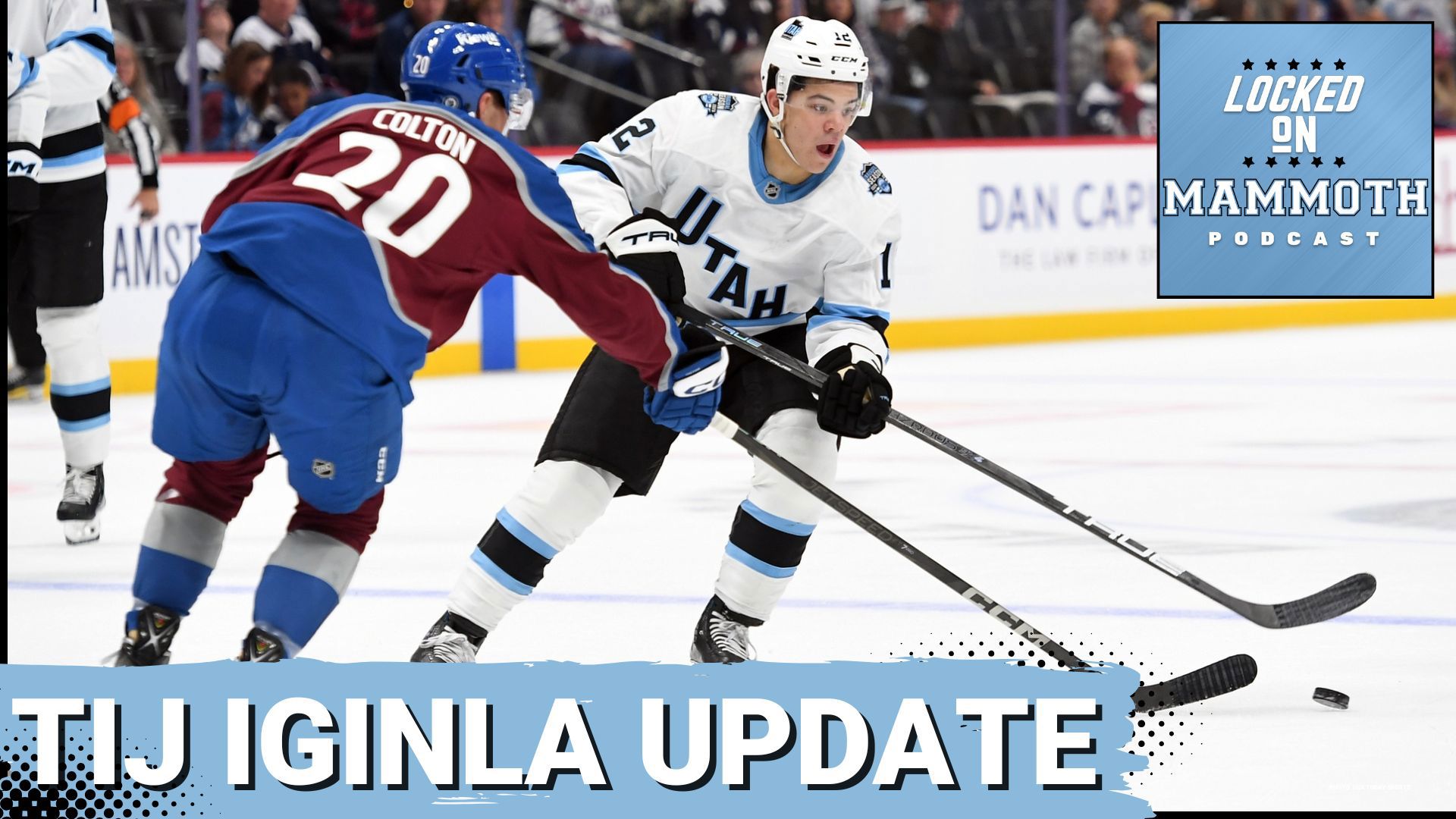 Tij Iginla Update as Utah Mammoth Prospects Camp Looms | 12news.com