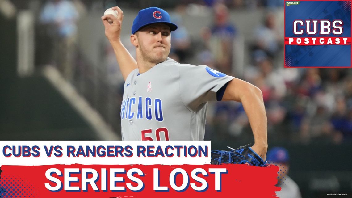 CUBS POSTCAST: Jacob deGrom SHUTS DOWN the Chicago Cubs as they lose 3 ...