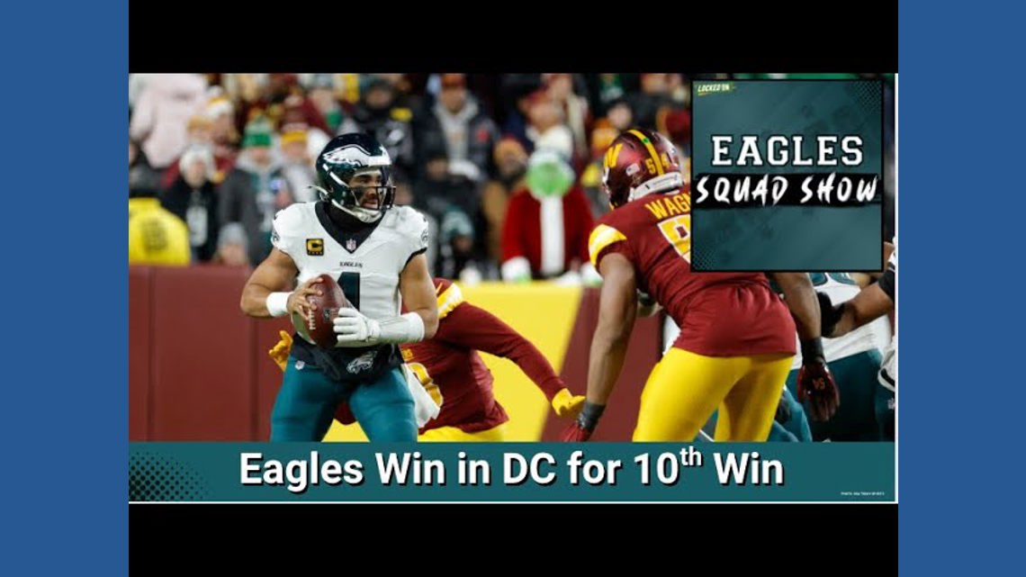 EAGLES SQUAD SHOW: EAGLES WIN THE NFC EAST IN BACK TO BACK SEASONS ...