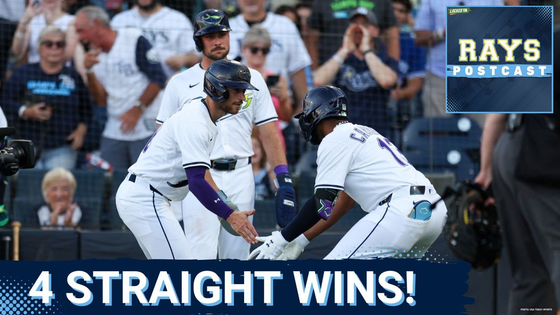 RAYS POSTCAST: The Tampa Bay Rays STAY HOT in another close win vs the ...