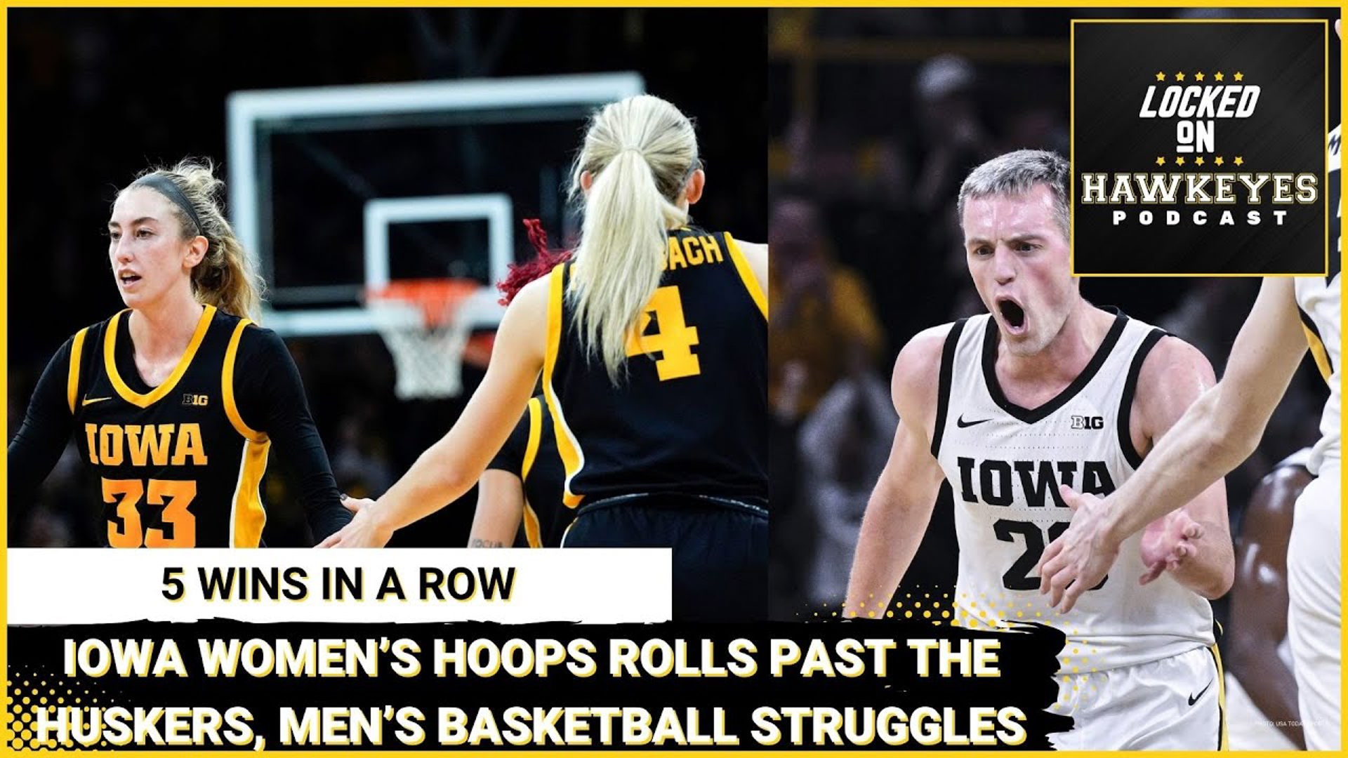 Iowa Hawkeyes' Lucy Olsen leads in Nebraska victory, Men's Hoops ...