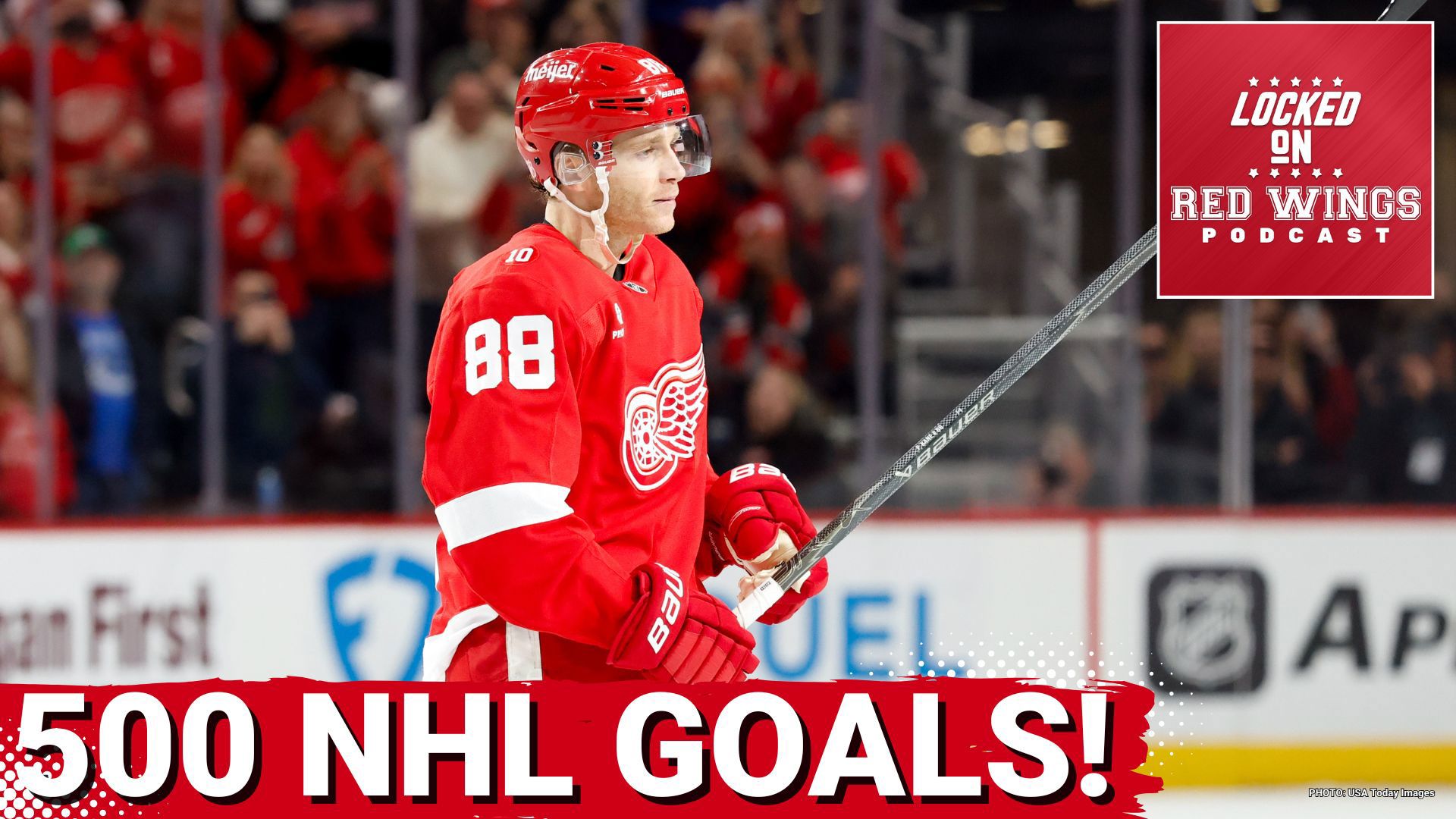 500 CLUB! Patrick Kane joins exclusive group! | Detroit Red Wings beat ...