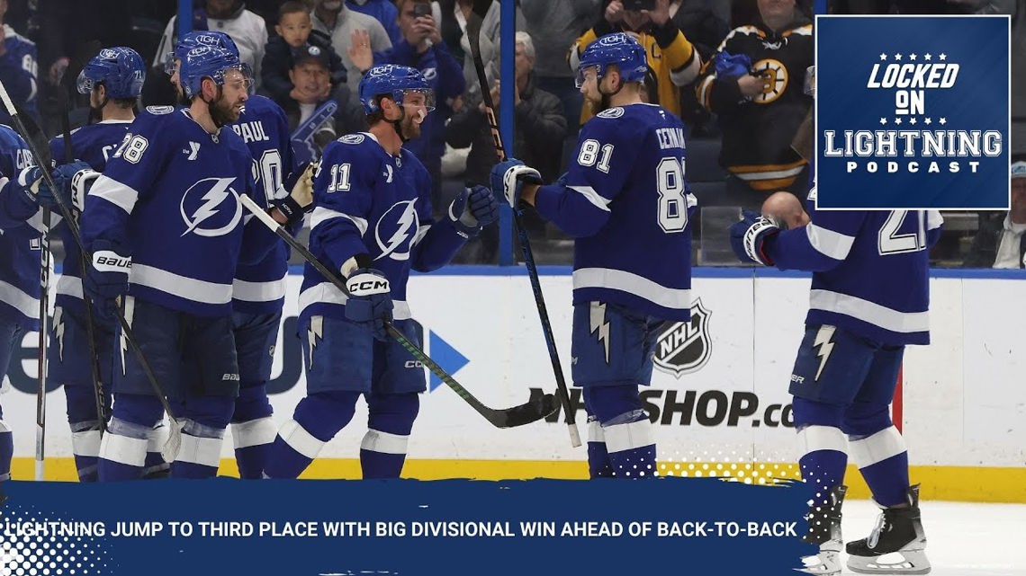 Lightning Jump to Third Place With Big Divisional Win Ahead of Back-to ...