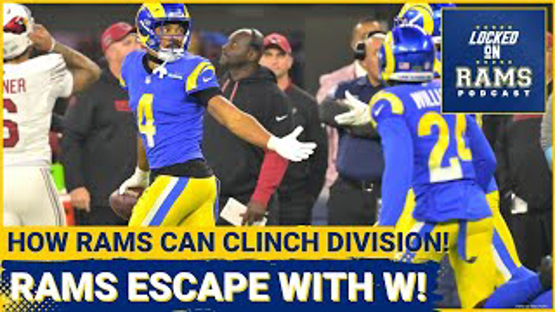 Rams Escape With Win Over Cardinals! How Rams Can Clinch NFC West ...