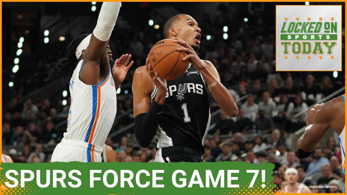 The San Antonio Spurs DOMINATE OKC, Force EPIC Game Seven | Locked On ...