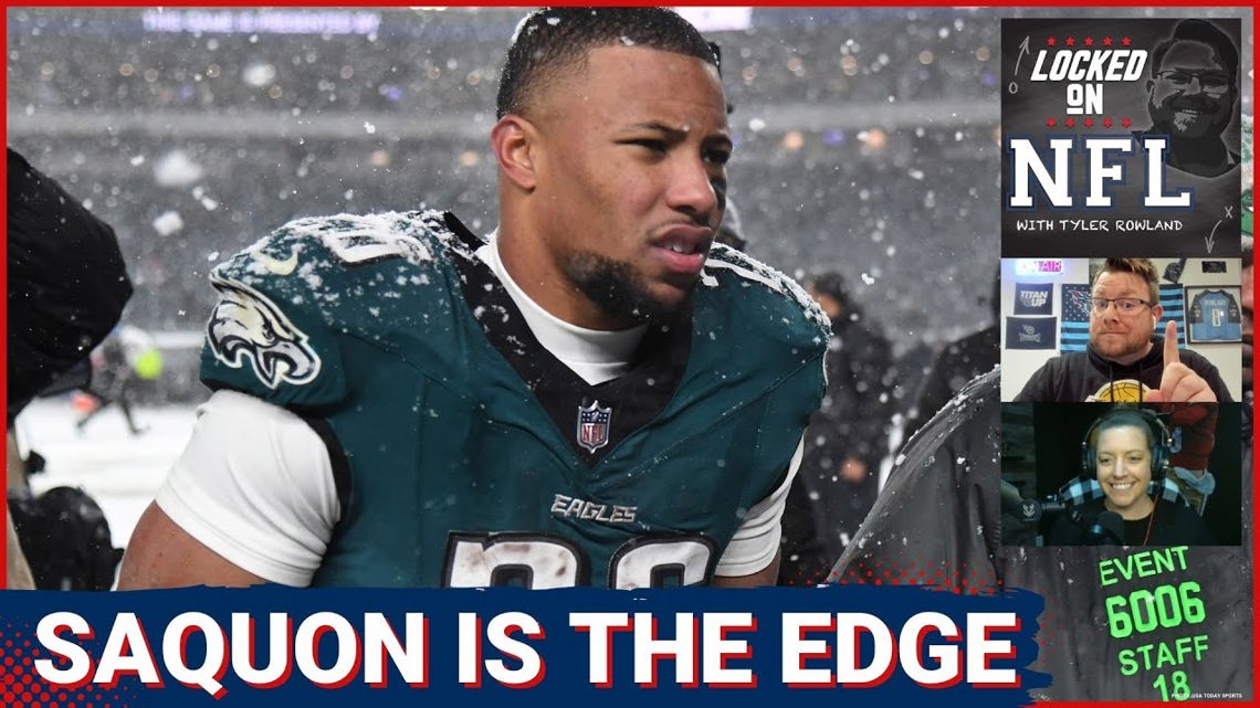 Philadelphia Eagles Saquon Barkley MAJOR EDGE, Chiefs Pass Rush ...
