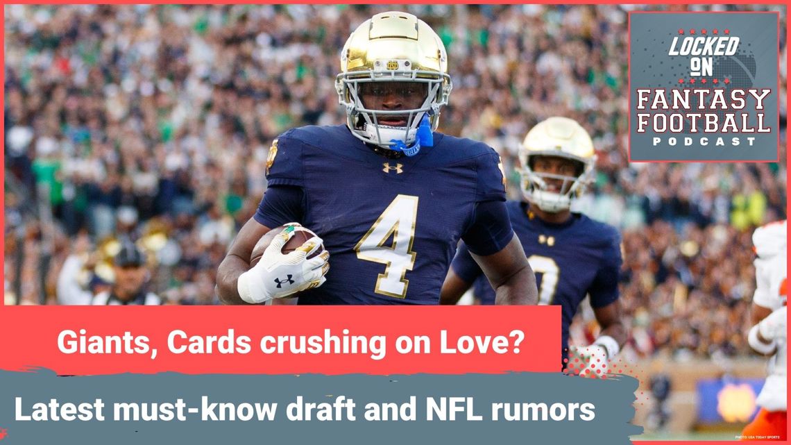 MUST-KNOW draft & NFL rumors: Giants crush on Jeremiyah Love, Cardinals ...