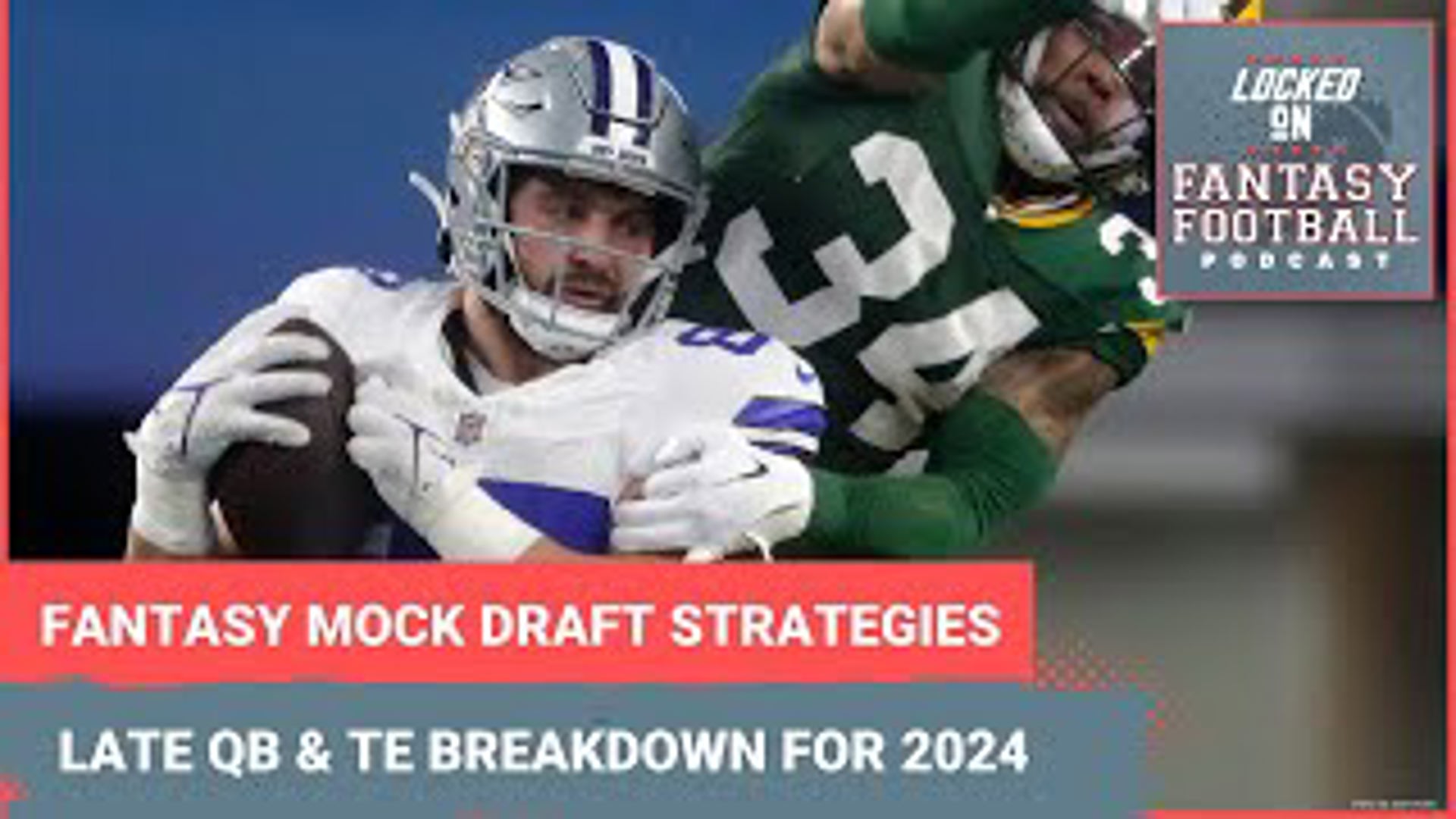 Fantasy football mock draft 2024: Late QB and TE draft strategy advice ...
