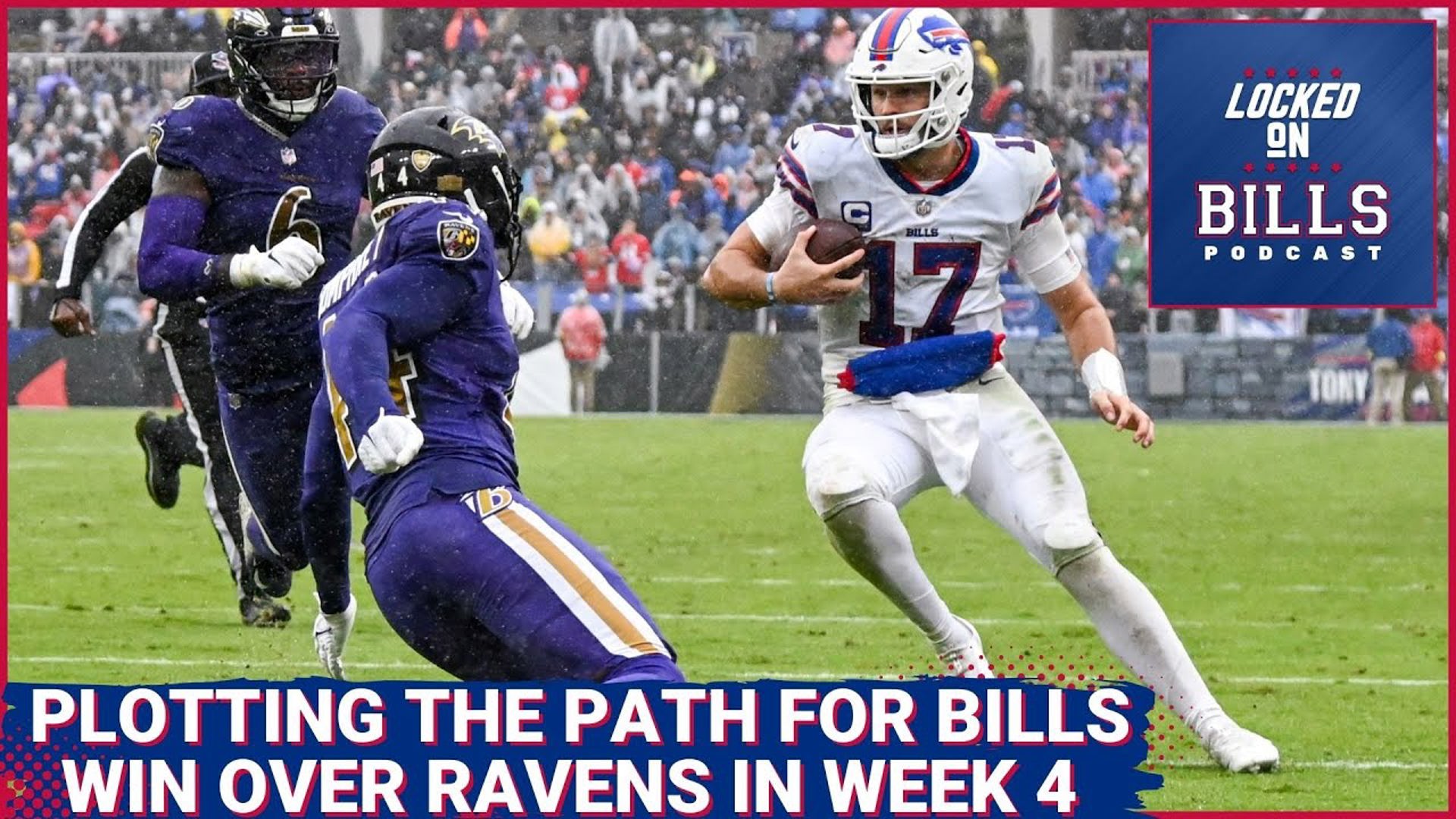 Plotting the path for Josh Allen, Buffalo Bills to defeat the Baltimore ...