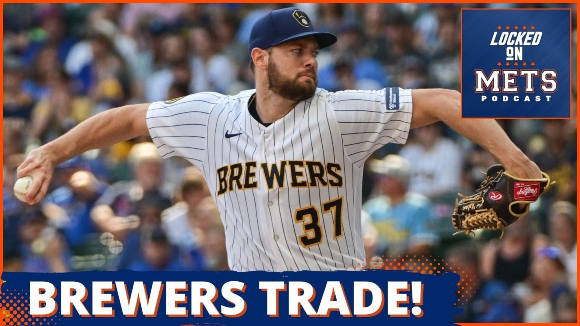 BREAKING: Mets Trade with Brewers for RHP Houser and OF Taylor | 12news.com