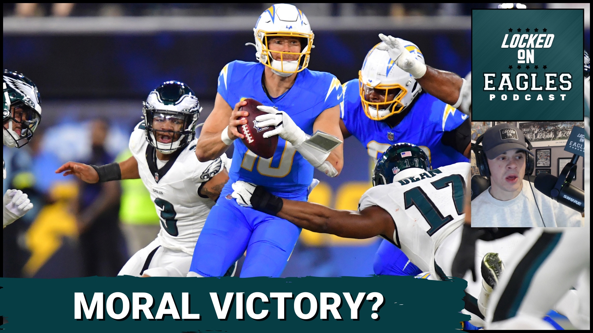 MORAL VICTORY: Philadelphia Eagles SHOW FIGHT in devastating loss to LA ...