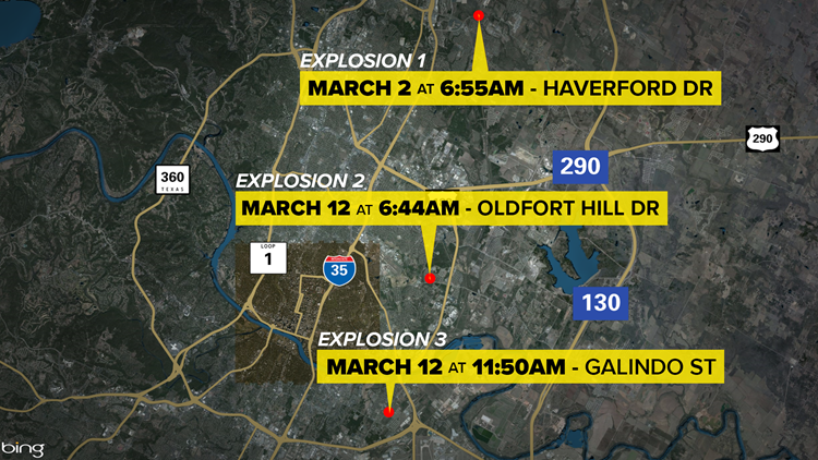 Austin package explosions: Police see similarities in deadly incidents ...