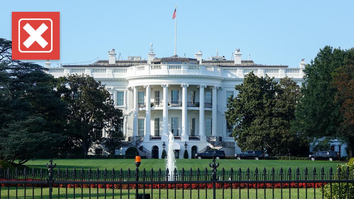 Trump White House won’t appear on sex offender registry | 12news.com