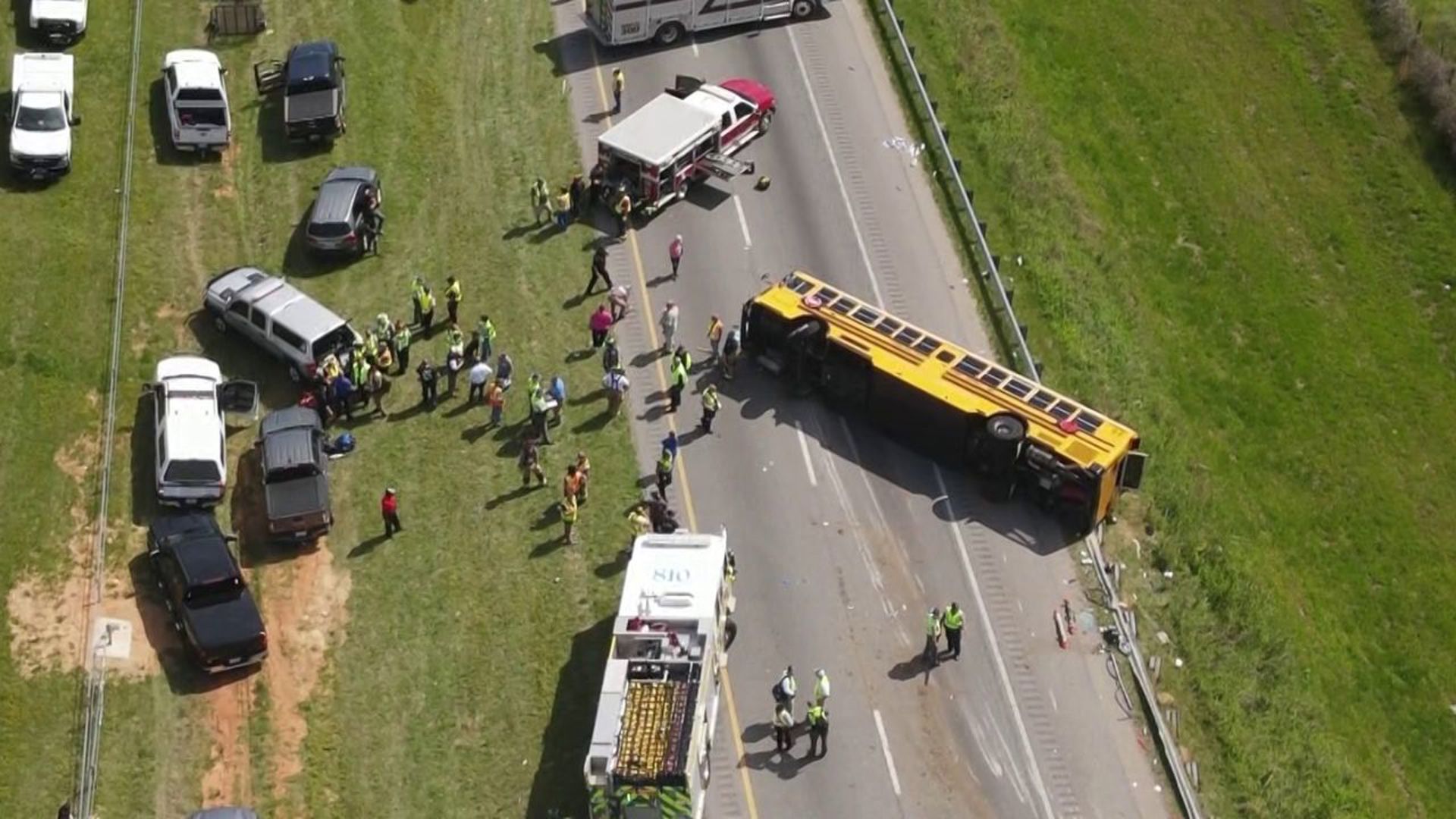 Deadly school bus crash on I-77 in Chester County | 12news.com