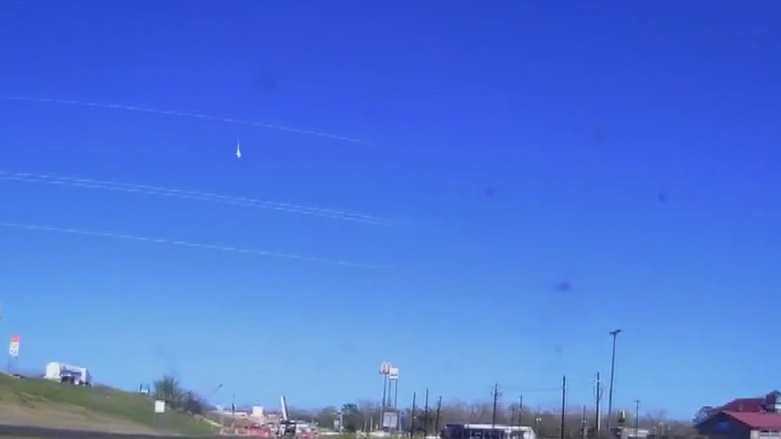 Fragment from bright fireball that boomed over southeast Texas skies ...