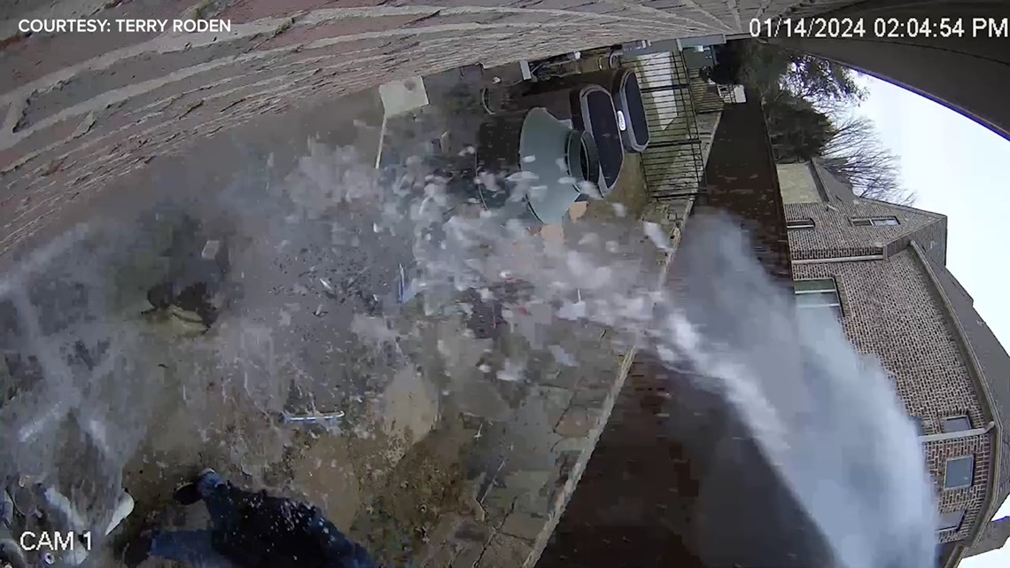 VIDEO: Pool pump explodes after getting frozen | 12news.com
