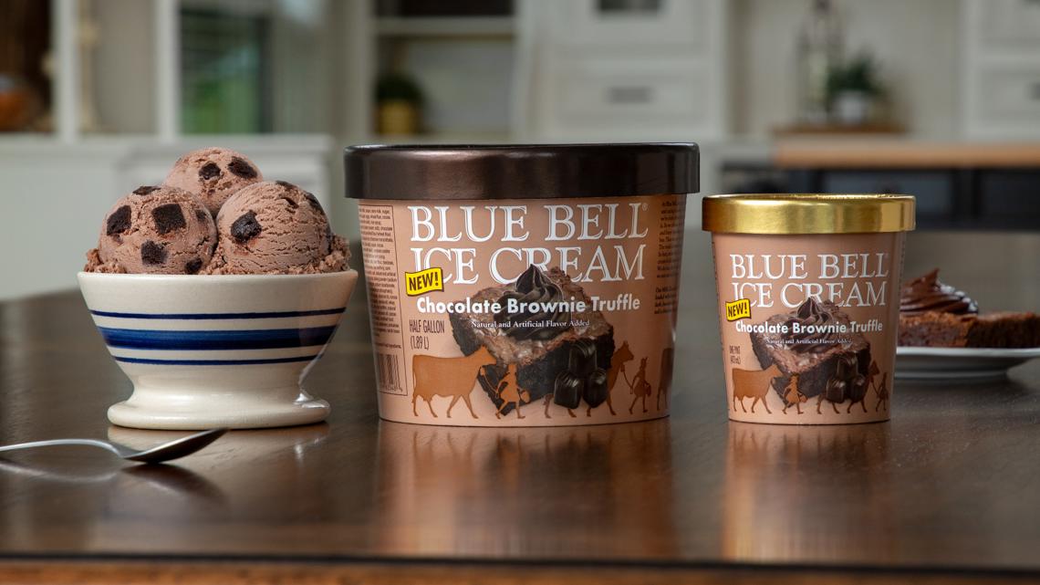 Blue Bell new flavor: Chocolate Brownie Truffle | 12news.com