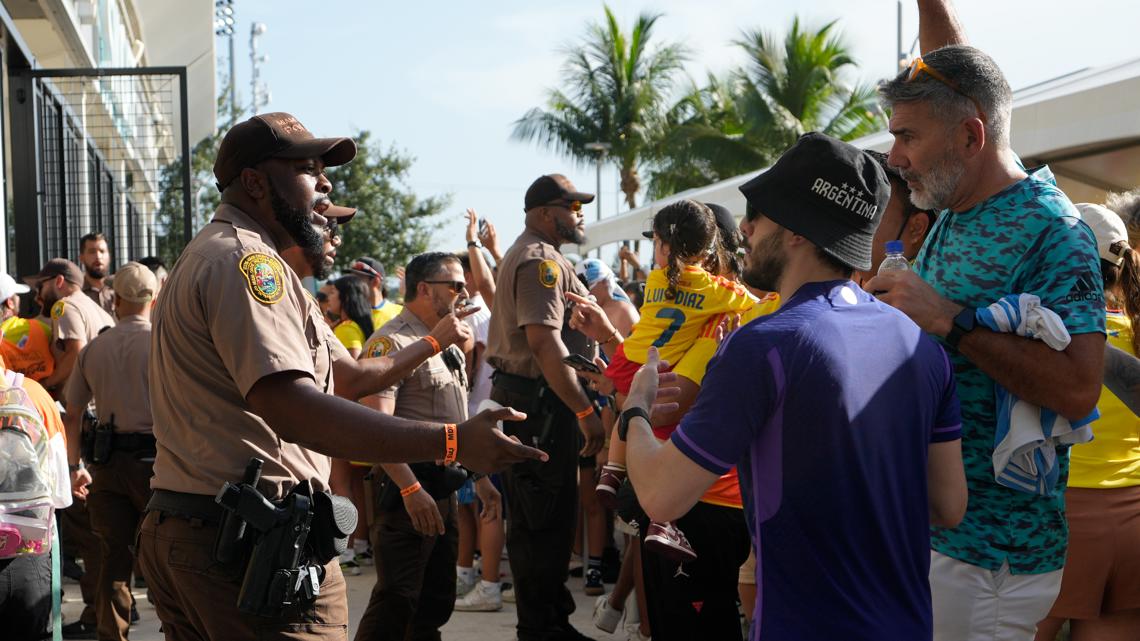 Why was Copa America delayed? Crowd issues at 2024 final | 12news.com