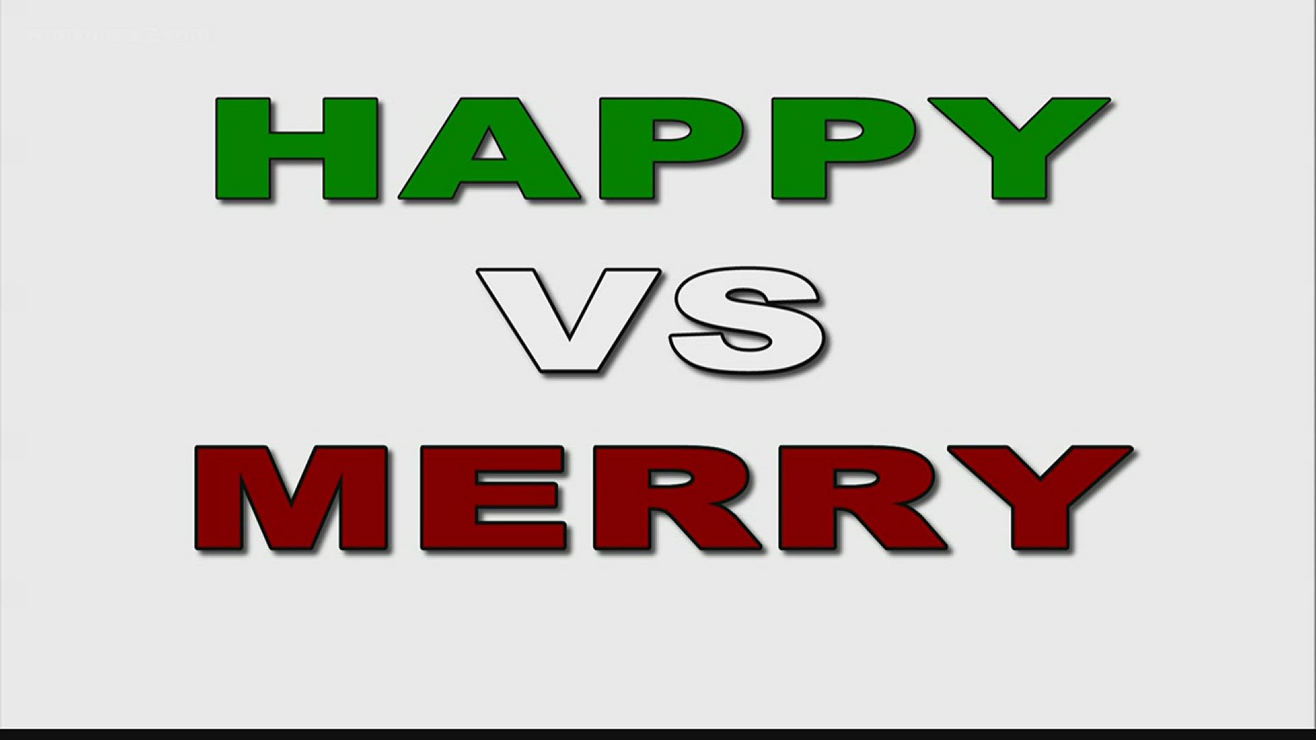 Merry vs Happy Christmas: What's the origin of the season's greeting ...