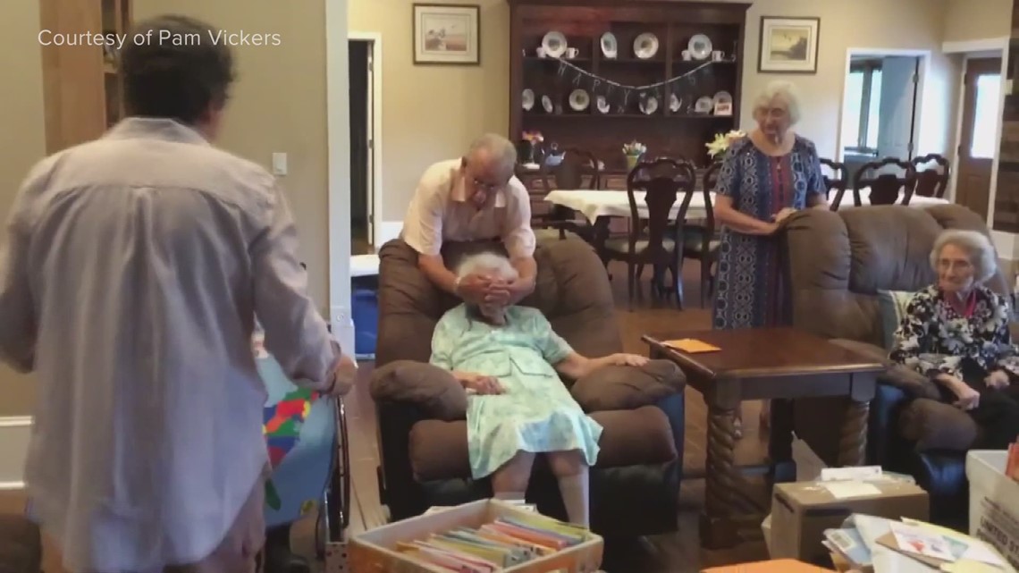 Helen Mangham gets almost 10,000 birthday cards for her 105th | 12news.com