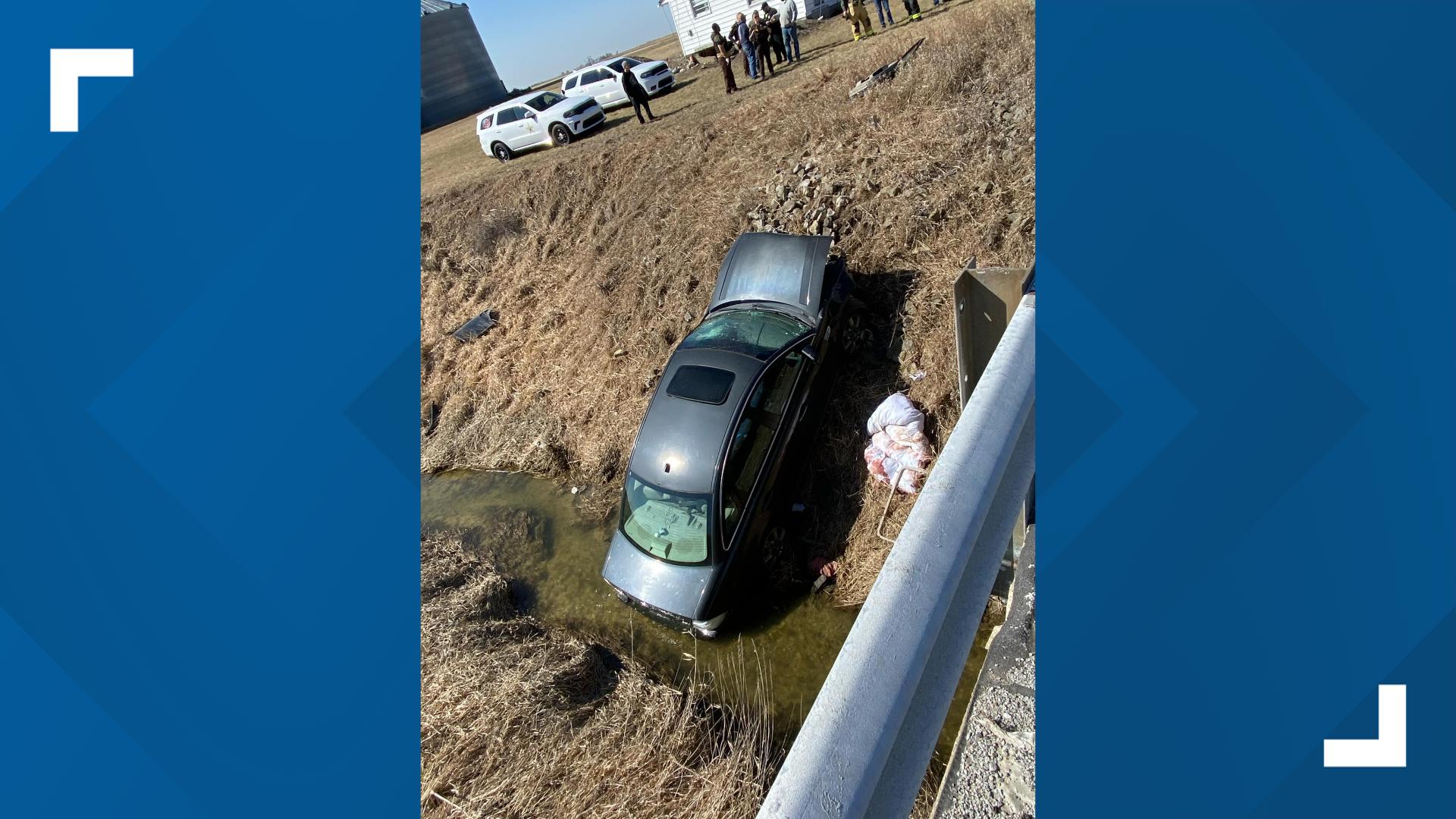 Indiana woman found alive after being trapped in ditch for days ...