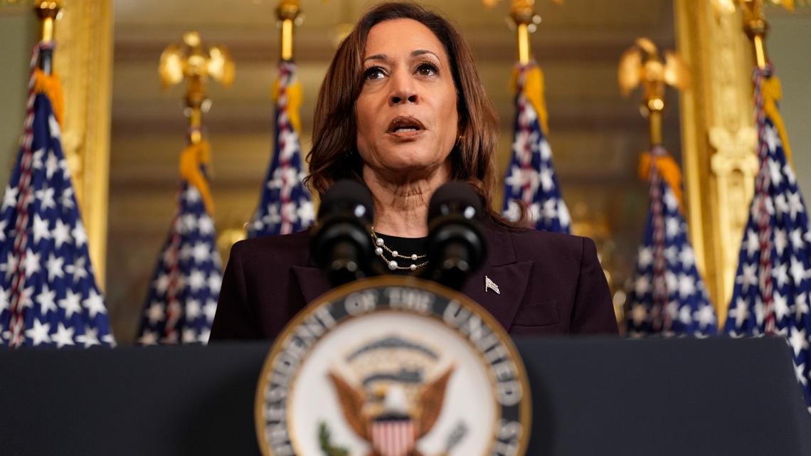 Virginia man accused of threatening to kill VP Harris | 12news.com